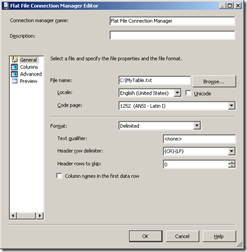 Demystifying SQL Server: SSIS – Dynamically Naming Destination Output Files